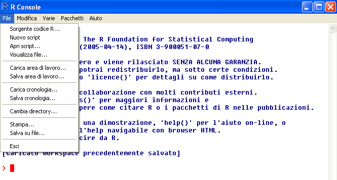 Internationalization features of R 2.1.0